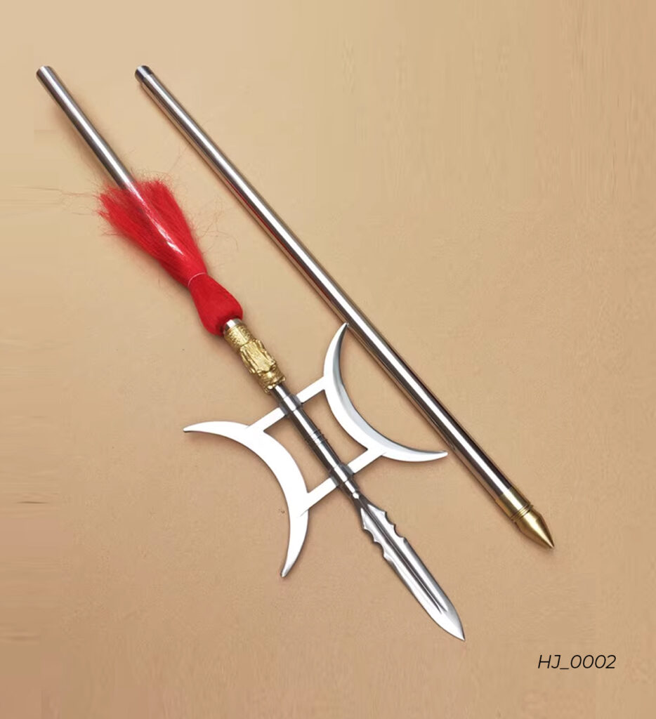 Painted Halberd Stainless Steel 2-Section – Martial Art Equipment ...